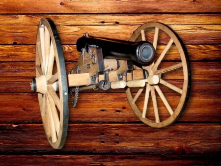 1857 Napoleon Cannon - 12 Pounder - 1/2 Scale - Hern Iron Works