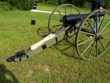 2.9″ Parrott Rifle - 10 Pounder - Full Scale - Hern Iron Works